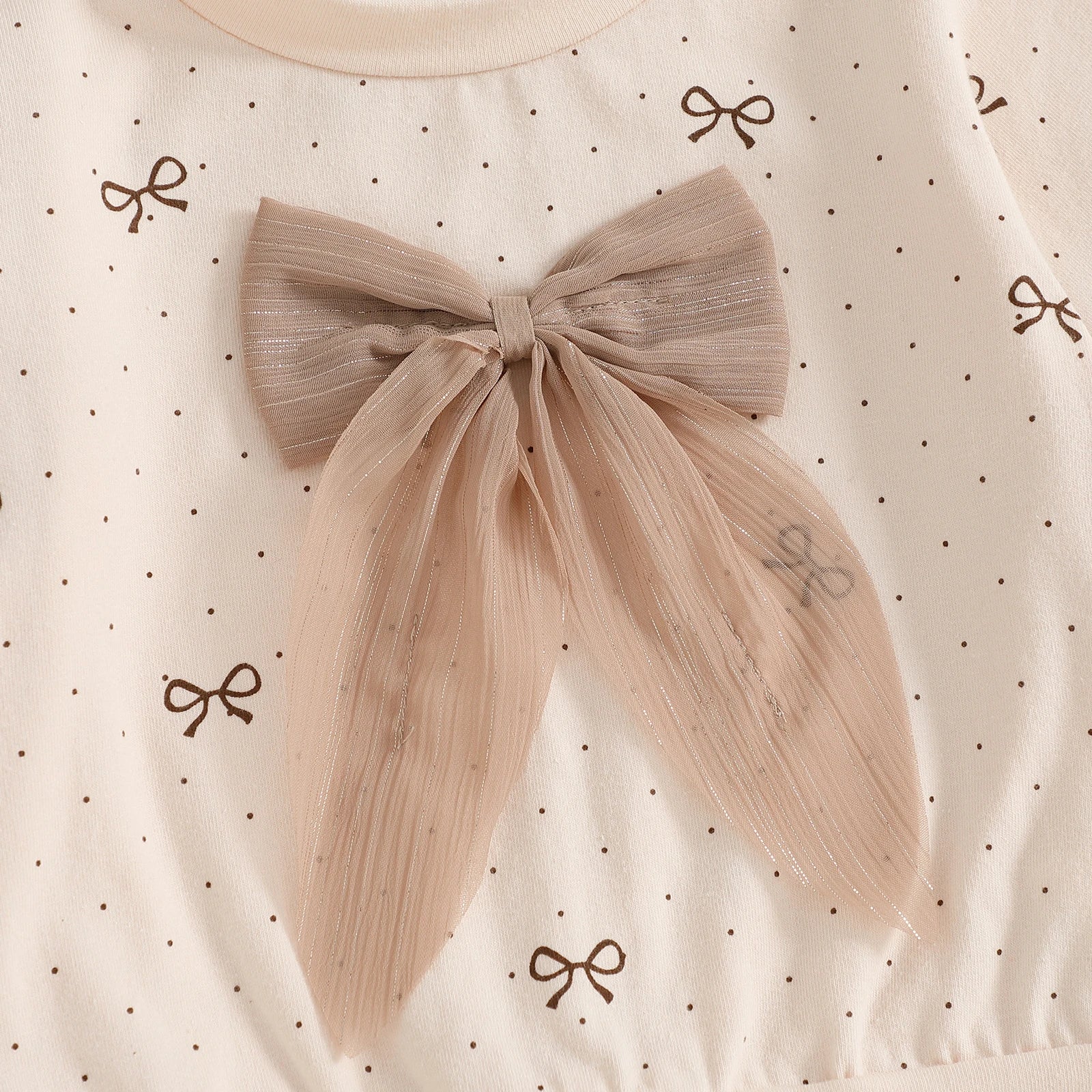 Sweet Bow Cozy Lounge Set | Baby Girl Outfit | Danny & Sarah – Danny ...